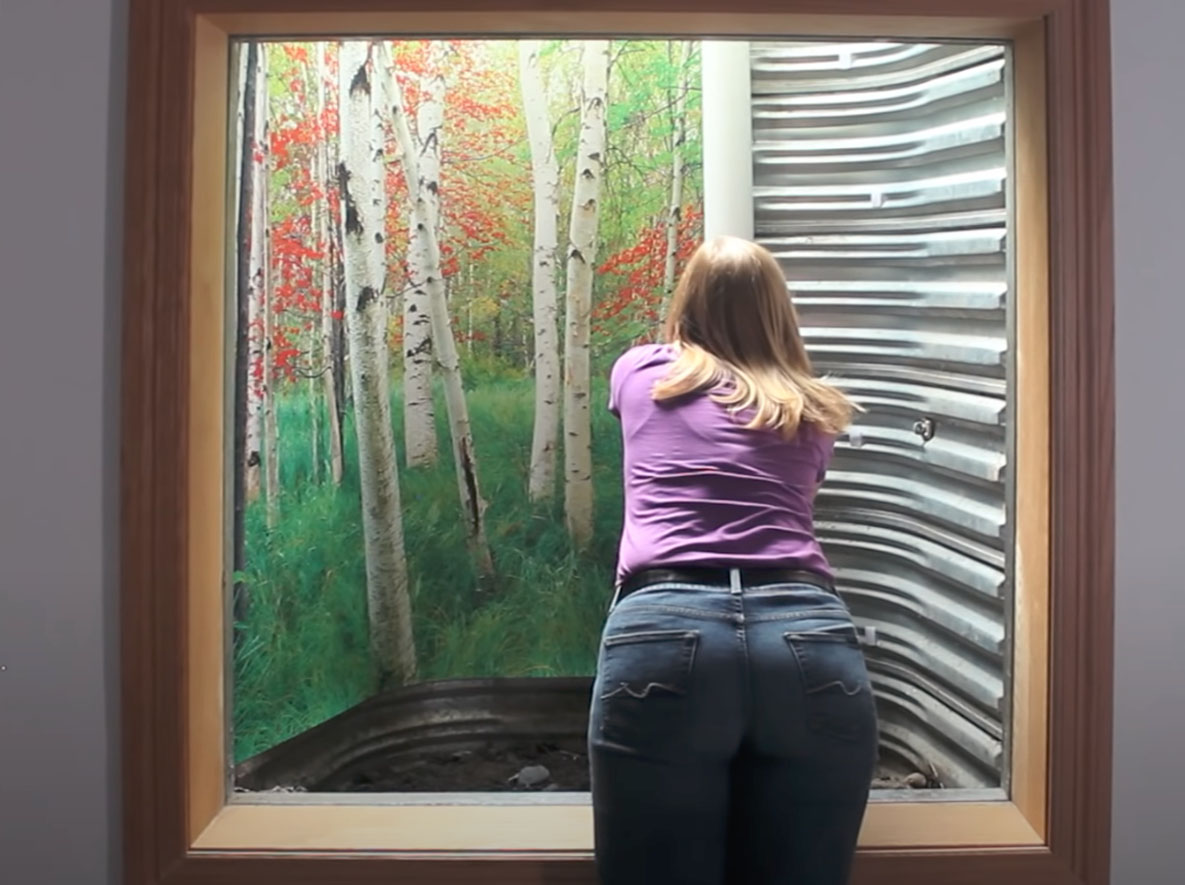 How to Install a Window Well Scene - Biggies Window Well Scenes and Art