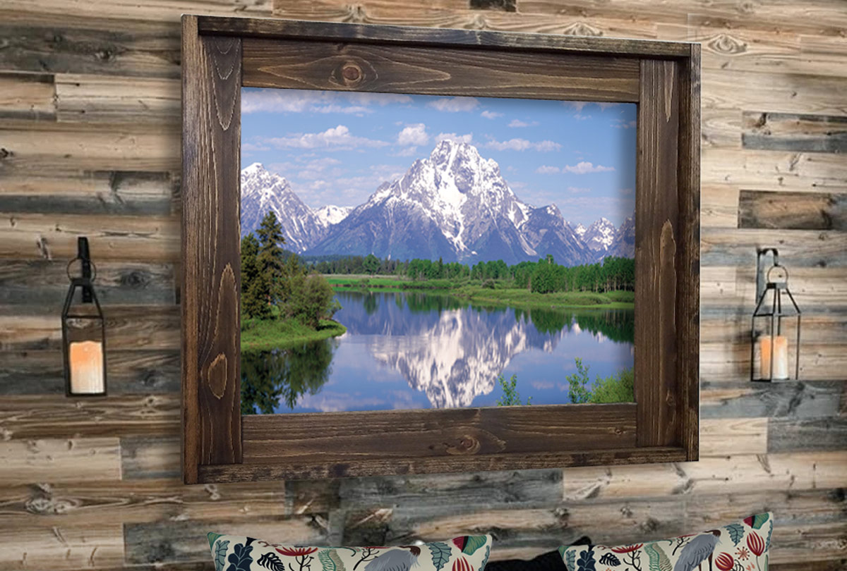 Rustic Basement Decor Ideas - Biggies Window Well Scenes and Art